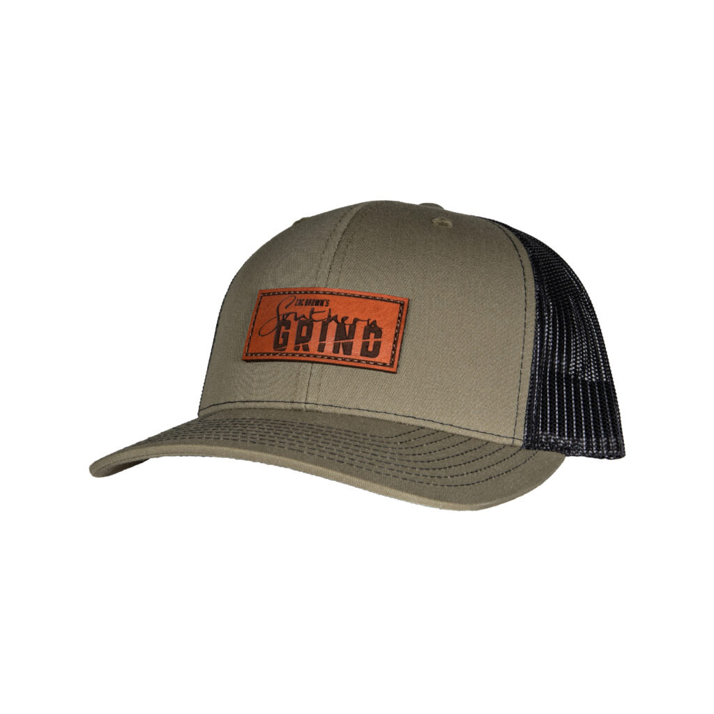 Leather Patch Hat - OD Green | Zac Brown's Southern Grind